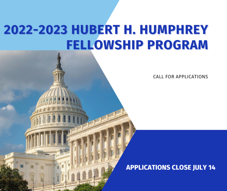 2022-2023 Hubert H. Humphrey Fellowship Program for PNG, Solomon ...