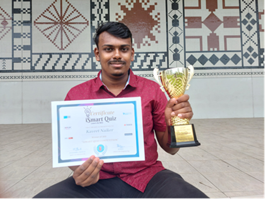 Second-year civil engineering student wins worldwide science quiz ...