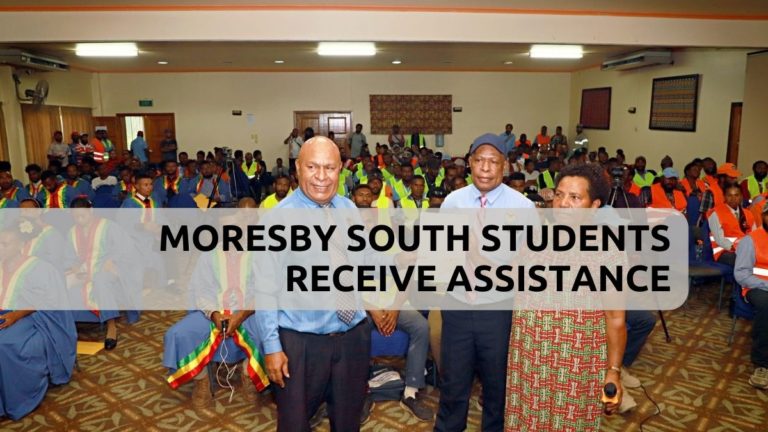 Moresby South students receive assistance - Education News PNG