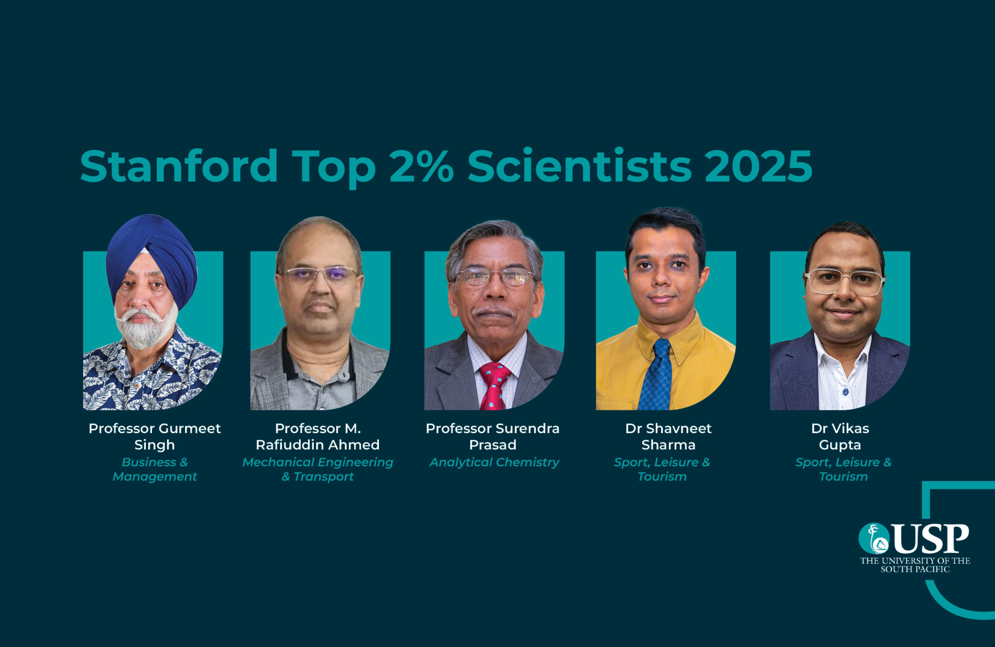 Five USP Academics Ranked Among World’s Top 2% Scientists by Stanford University 2025 ...